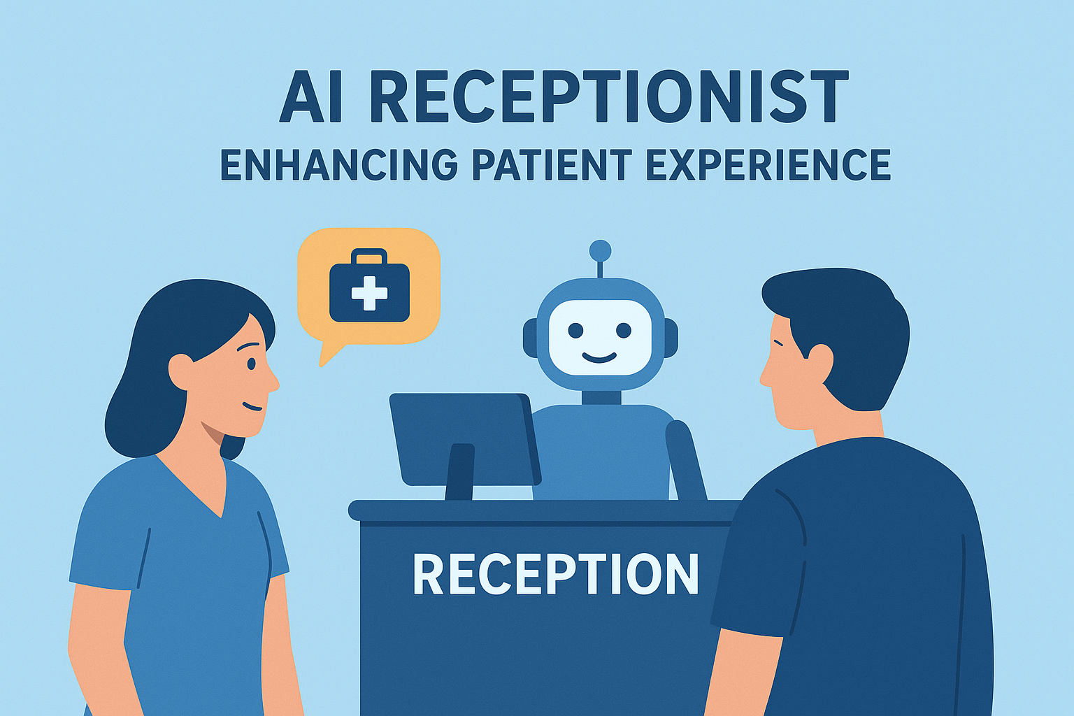 AI Receptionist: Enhancing Patient Experience | Knackroot